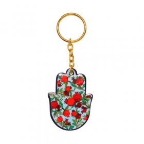 Jewish Keychains - Hamsa, Psalms Key Chains | aJudaica.com